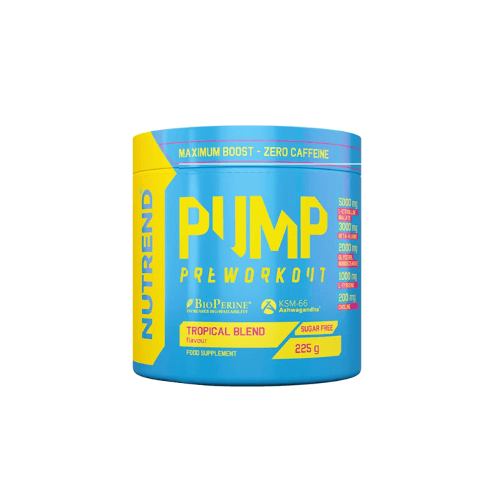 NUTREND Pumps tropical blend, 225 g | Eurovaistine.lt