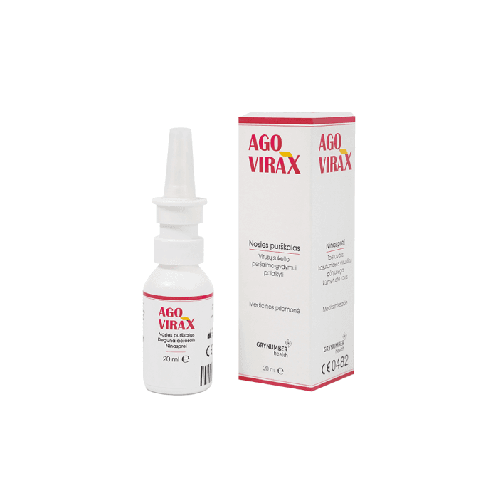 AGOVIRAX nosies purškalas, nuo 1 m., 20 ml | Eurovaistine.lt