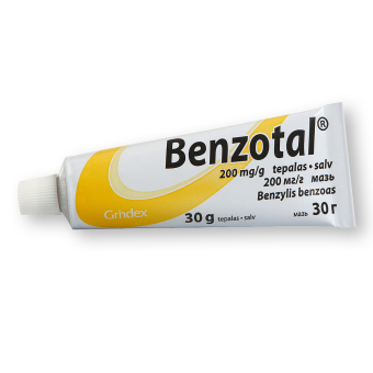 BENZOTAL 200 mg/ g, 30 g, Tepalas, N1 | eurovaistine.lt