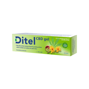 DITEL CBD vėsinantis gelis su CBD aliejumi, 100 ml | eurovaistine.lt