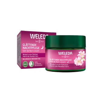 WELEDA, Wild Rose & White Tea naktinis kremas, 40 ml | eurovaistine.lt
