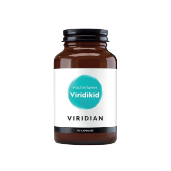 VIRIDIAN VIRIDIKID MULTIVITAMIN, nuo 2 m., 90 kapsulių | eurovaistine.lt