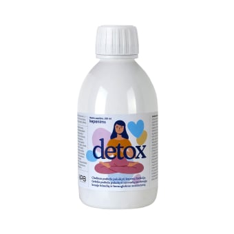 DETOX maisto papildas kepenims, 250 ml | eurovaistine.lt