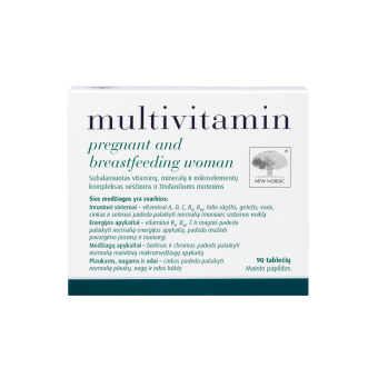 MULTIVITAMIN multivitaminai moterims PREGNANT AND BREASTFEEDING WOMAN ...