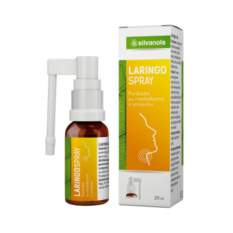 LARINGOSPRAY purškalas, 20 ml | eurovaistine.lt