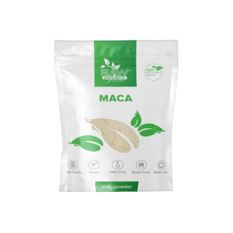 RAW POWDERS MACA ŠAKNIES MILTELIAI, 100 g | eurovaistine.lt