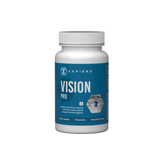 SAPIENS VISION PRO, 30 kapsulių | eurovaistine.lt