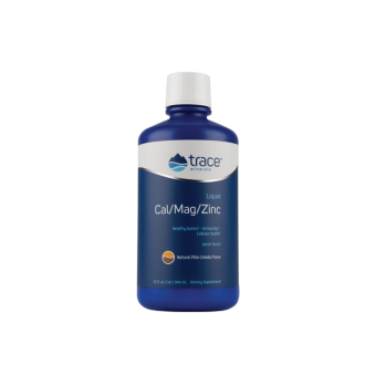 TRACE MINERALS kalcis/magnis/cinkas + vitaminas D, 473 ml | eurovaistine.lt