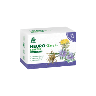 NEURO-2 MG B6 STRESUI, 30 kapsulių | eurovaistine.lt