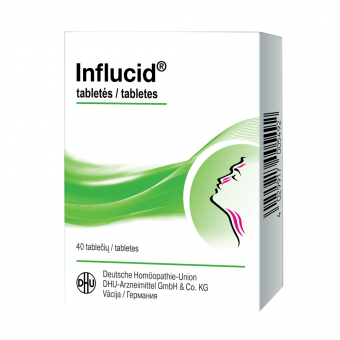 INFLUCID, Tabletės, N40 | eurovaistine.lt