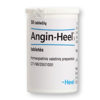 ANGIN-HEEL S, Tabletės, N50 | eurovaistine.lt