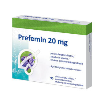 PREFEMIN, plėvele dengtos tabletės, N90 | eurovaistine.lt