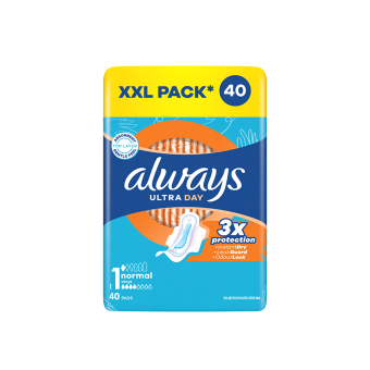 Higieniniai paketai ALWAYS Ultra Normal Plus, S1, 40 vnt. | eurovaistine.lt
