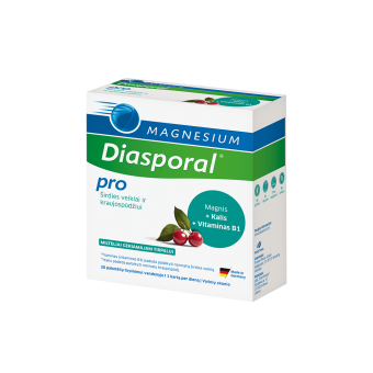 MAGNESIUM Diasporal Pro, 20 paketėliai | eurovaistine.lt