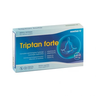 TRIPTAN FORTE, 30 kapsulių | eurovaistine.lt