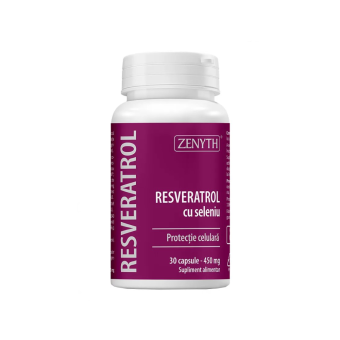 ZENYTH resveratrolis su selenu, 30 kapsulių | eurovaistine.lt