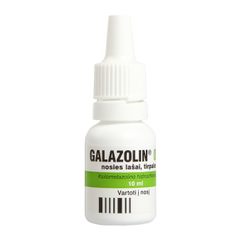 GALAZOLIN, 10 ml, nosies lašai, tirpalas, N1 | eurovaistine.lt