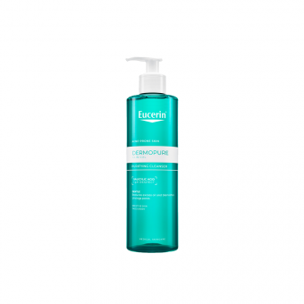 EUCERIN, valomasis prausimosi gelis, DERMOPURE CLINICAL, 400 ml ...