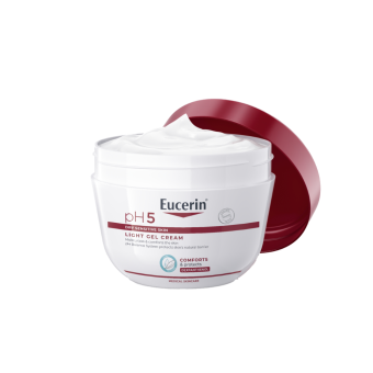 EUCERIN itin lengvas drėkinamasis kremas PH5, 350 ml | eurovaistine.lt