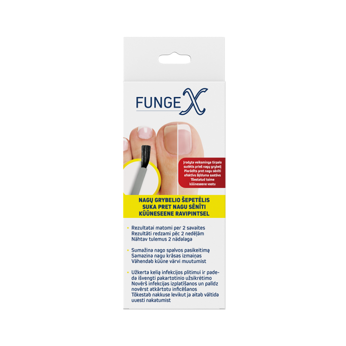 FUNGEX nagų šepetėlis grybeliui gydyti, 5 ml | eurovaistine.lt