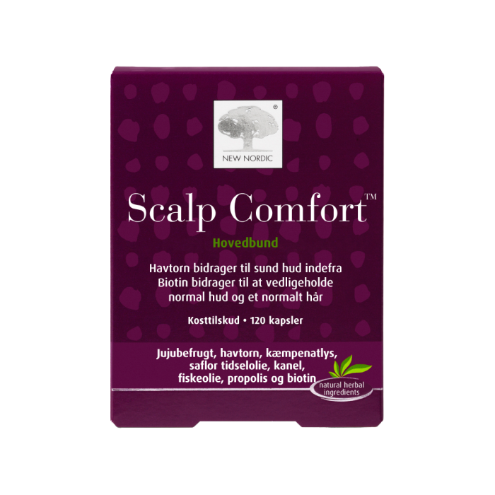 NEW NORDIC SCALP COMFORT, 120 kapsulių | eurovaistine.lt