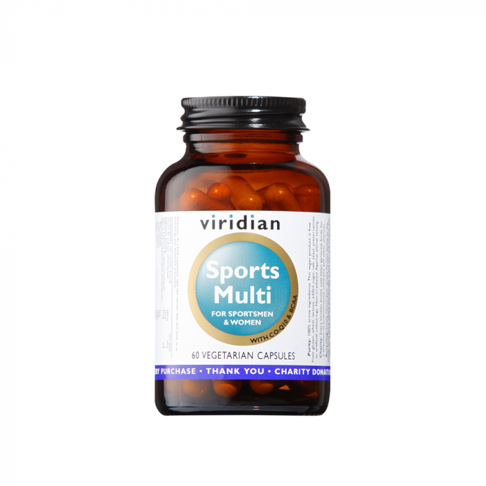 VIRIDIAN SPORTS MULTI, 60 kapsulių | eurovaistine.lt