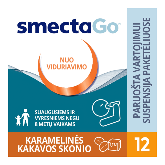 SMECTA GO, 3 g x 12 paketėlių | eurovaistine.lt