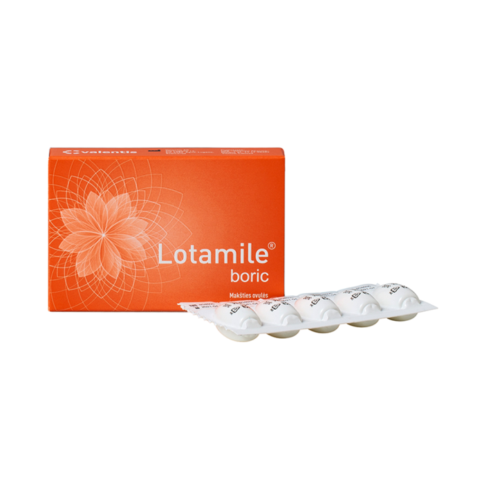 LOTAMILE ovulės nuo makšties infekcijos BORIC, 5 Ovulės | eurovaistine.lt