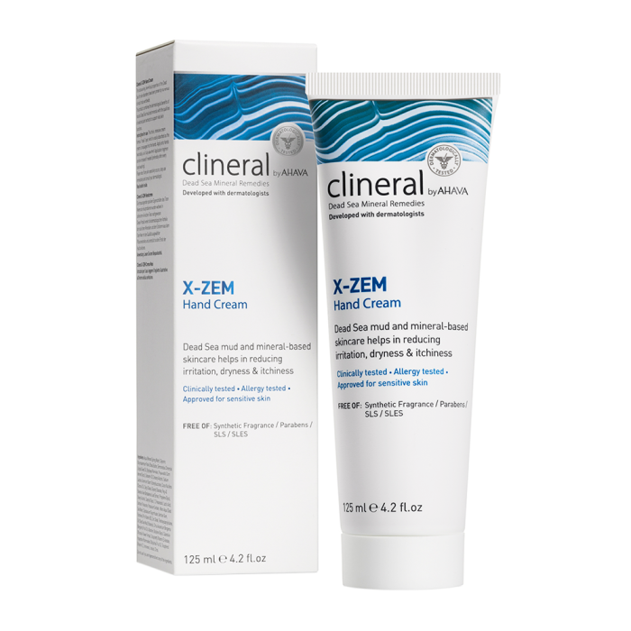 CLINERAL rankų kremas BY AHAVA X-ZEM, 125 ml | eurovaistine.lt