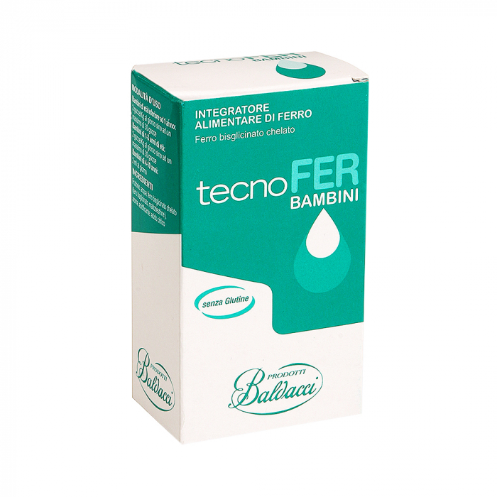 TECNOFER lašai vaikams BAMBINI, 30 ml+Pipetė, 1 vnt. | eurovaistine.lt