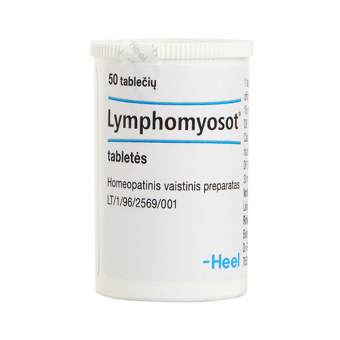 Lymphomyosot, Tabletės, N50 | eurovaistine.lt