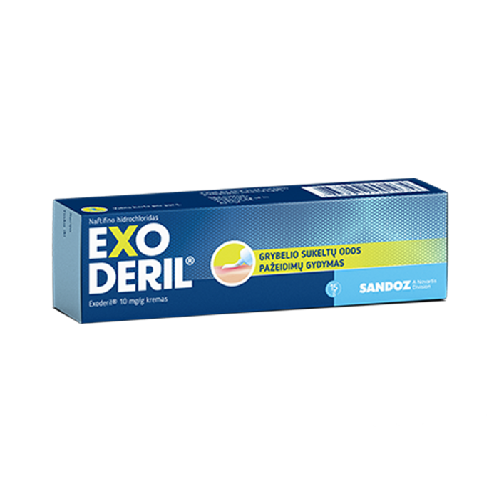 EXODERIL, 15 g, Kremas, N1 | eurovaistine.lt