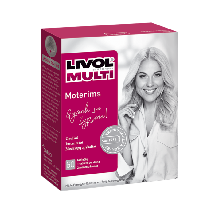LIVOL MULTI MOTERIMS, 60 tablečių | eurovaistine.lt