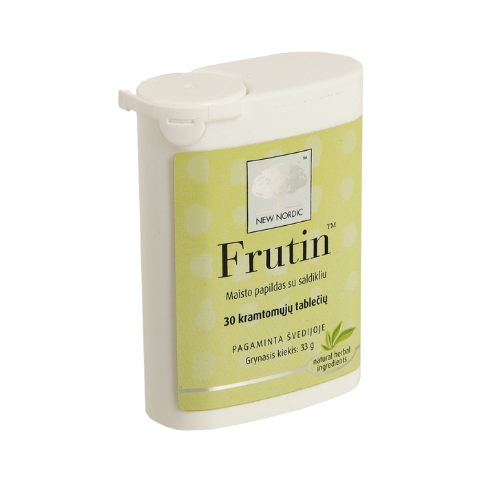 FRUTIN, 30 kramtomųjų tablečių | eurovaistine.lt