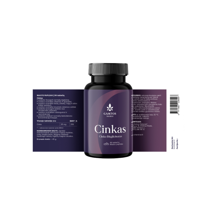 GAMTOS NAMAI CINKAS, 90 tablečių | eurovaistine.lt