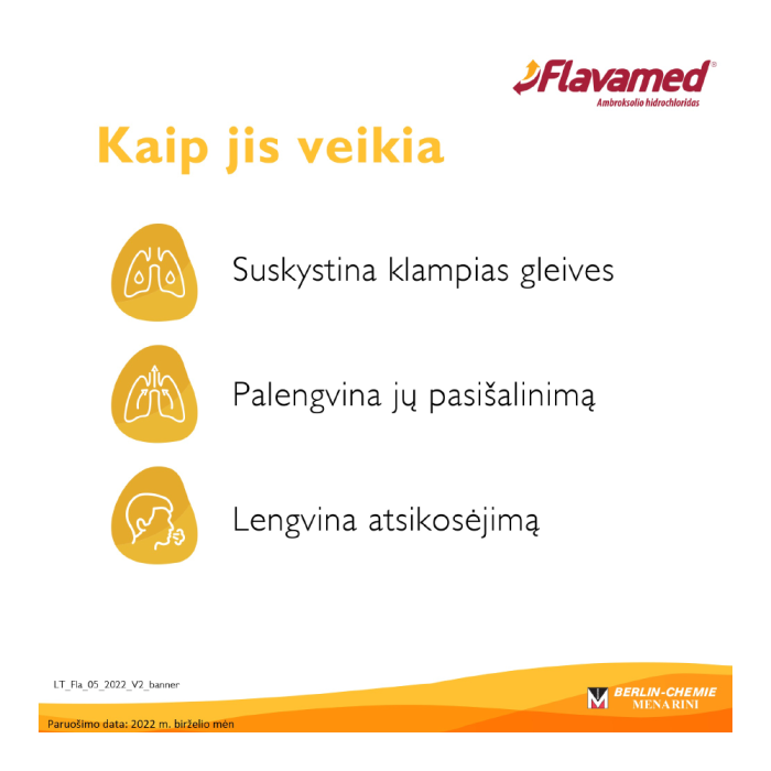 FLAVAMED, 30mg, Tabletės, N20 | eurovaistine.lt