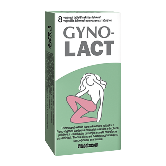 GYNOLACT, 8 vaginalinės tabletės | eurovaistine.lt