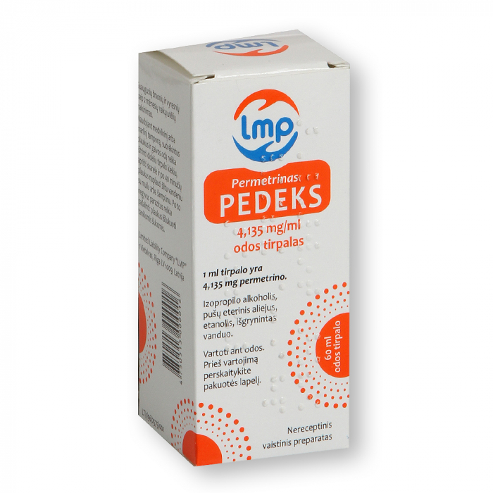 PEDEKS, 60 ml, odos tirpalas, N1 | eurovaistine.lt