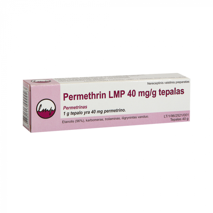 Permethrin LMP, 40mg/g, 40 g, Tepalas, N1 | eurovaistine.lt