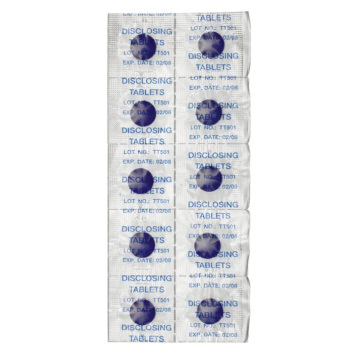 CURAPROX tabletės apnašų nustatymui, 12 vnt. | eurovaistine.lt