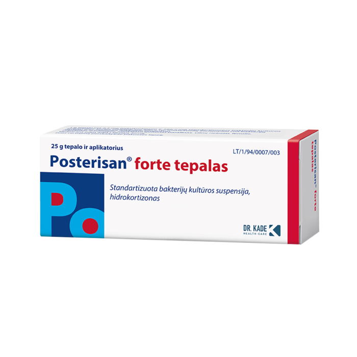 POSTERISAN FORTE, 25 g, Tepalas, N1 | eurovaistine.lt